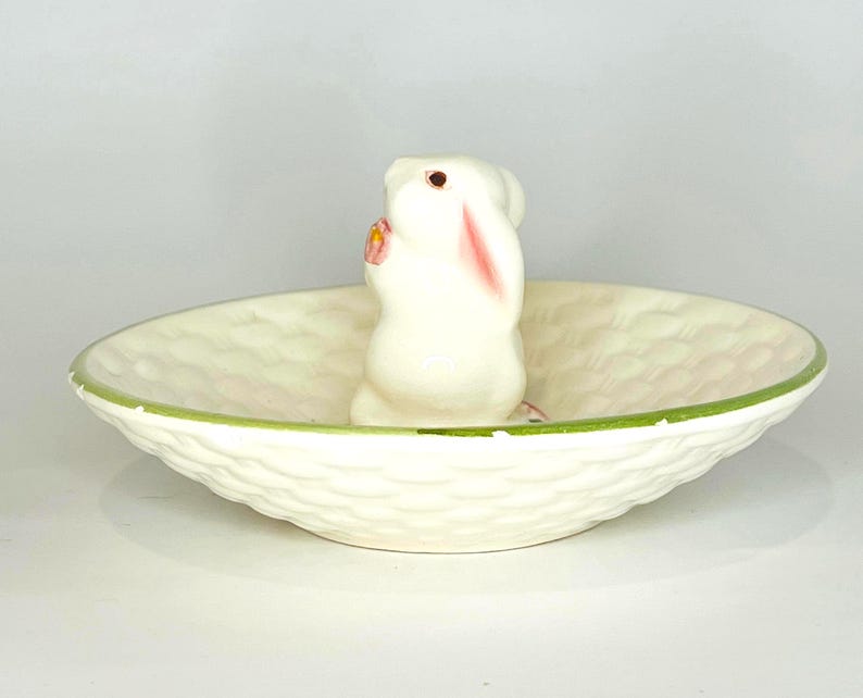 Vintage Avon Bunny Trinket Dish – Easter Decor - Etsy