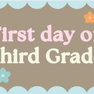 Back to School Banner Bundle - 6 Editable Digital Banners - Etsy