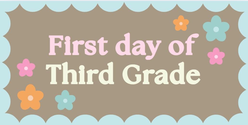 Back to School Banner Bundle - 6 Editable Digital Banners - Etsy