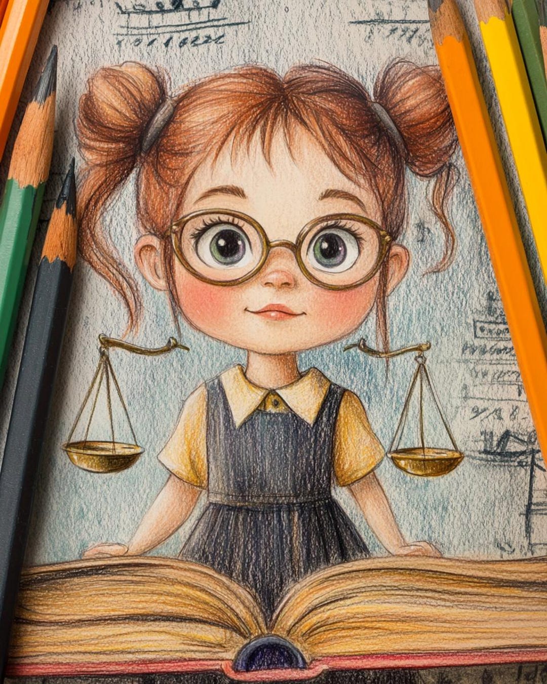 Girl Boss Art Print, Scales of Justice, Girls Room Decor (digital ...