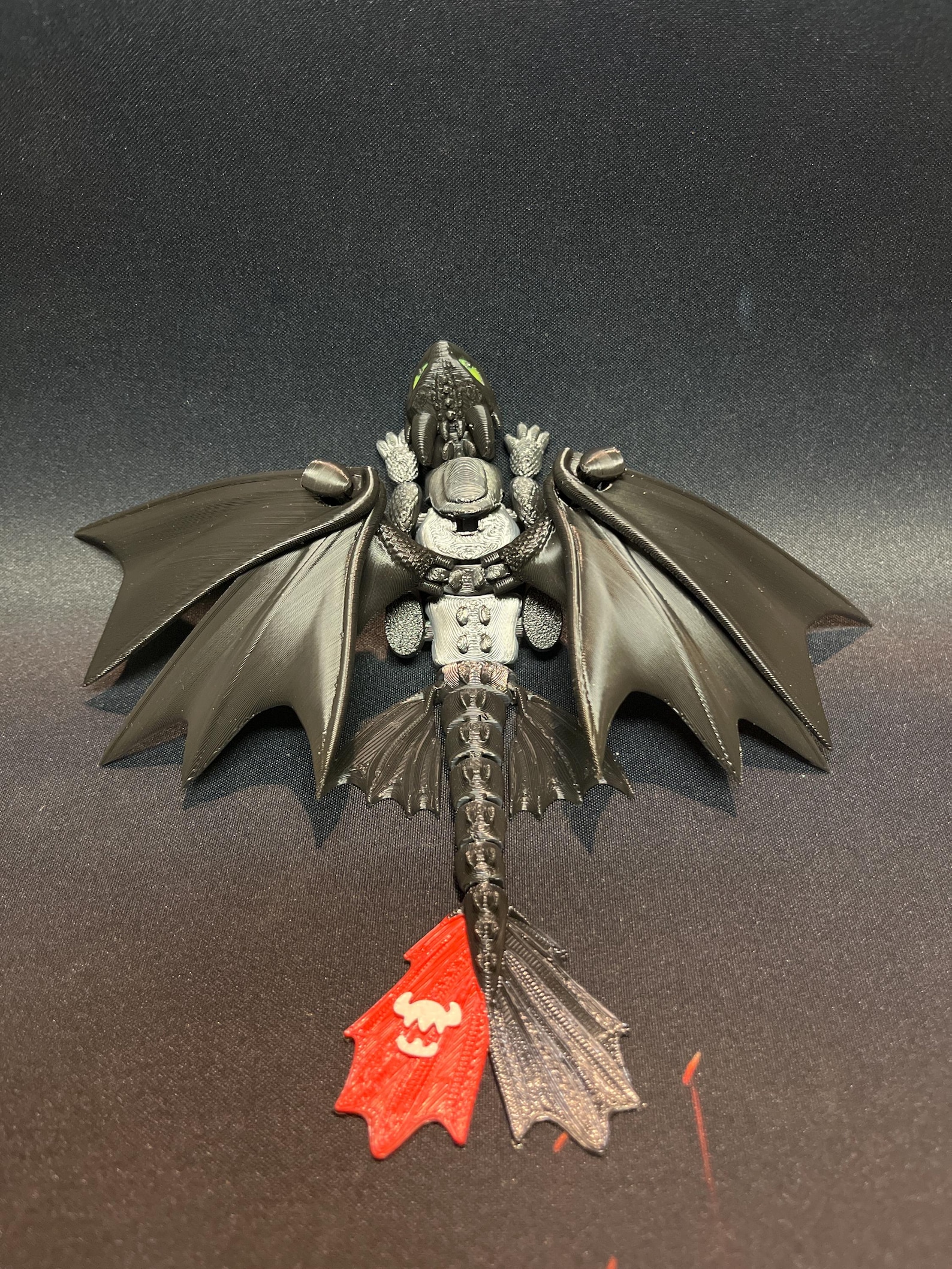 Articulated Toothless 3D Print - Customizable - Etsy