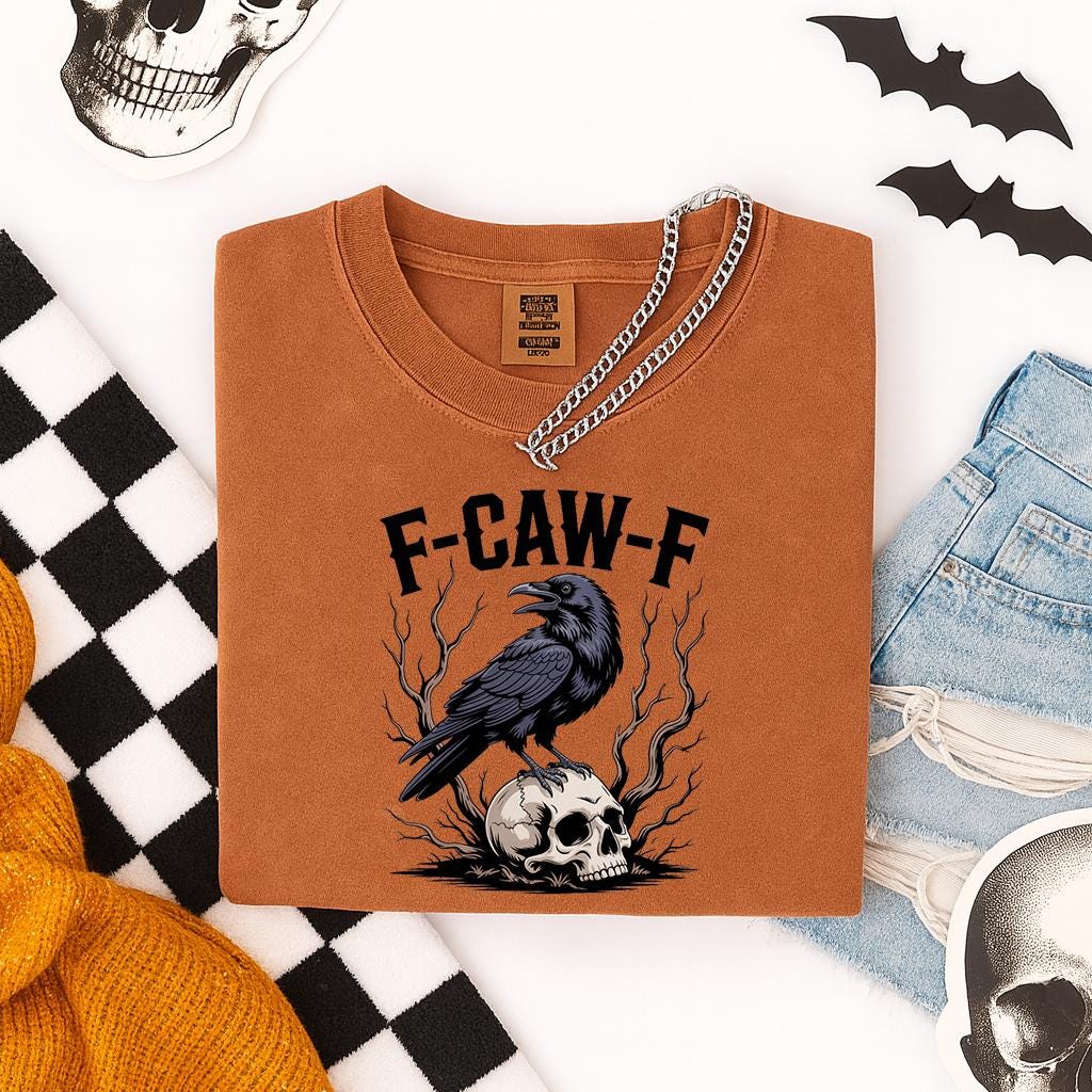 F-caw-f Png Bundle , F-CAW-F PNG, Funny Raven Png Gothic Raven Art,crow ...