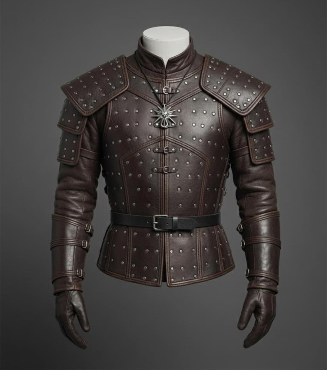 Handmade Witcher Leather Jacket | Fantasy Inspired Jackets for Men ...