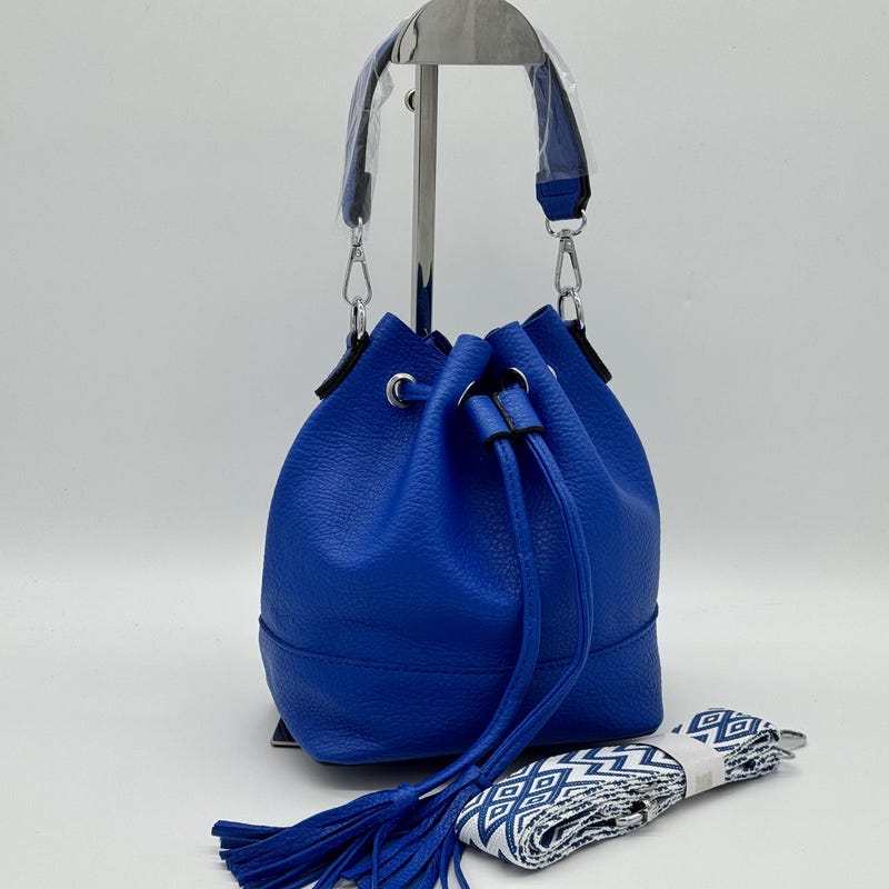 Vintage Blue Corde Bag - Etsy UK