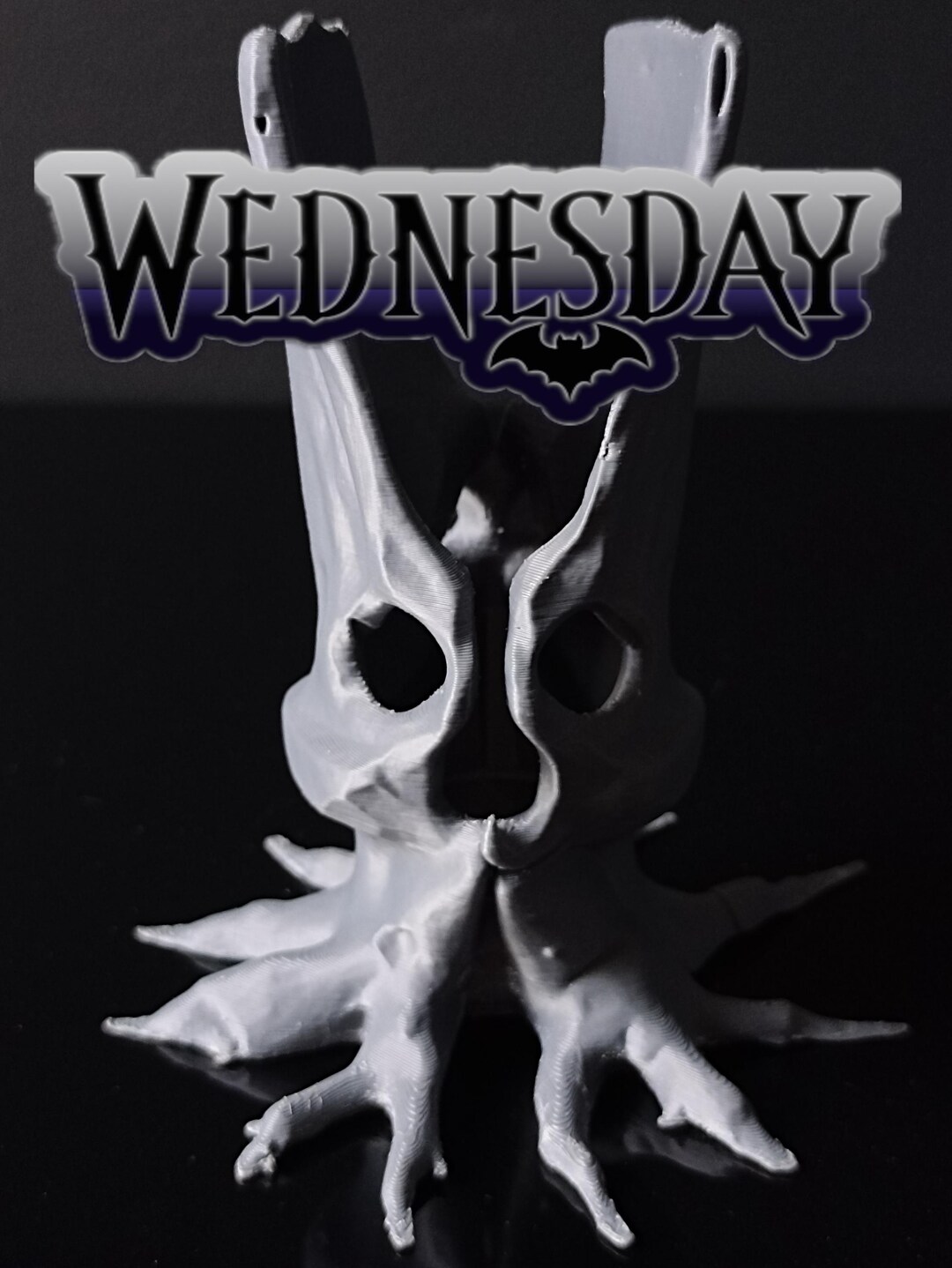 Skull Tree Wednesday (3d Print) - Etsy UK