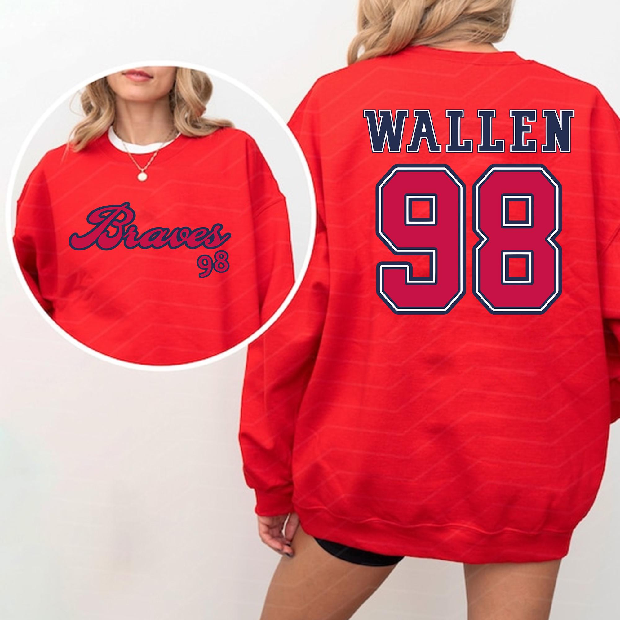 98 Braves Png, Wallen Png, Wallen 98 Braves Png, Wallen Country Music ...