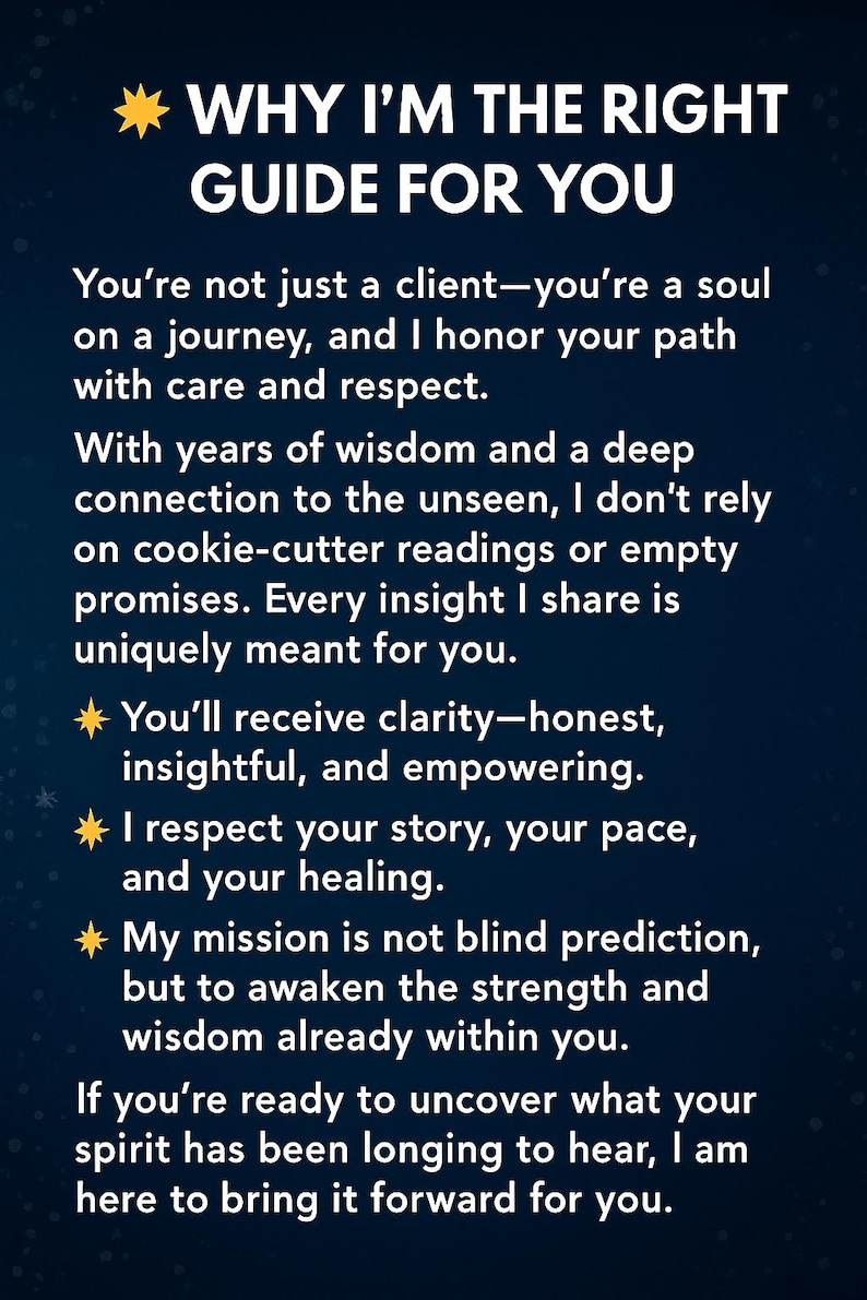 Intuitive Tarot Reading for Spiritual Guidance and Personal Insight - Etsy