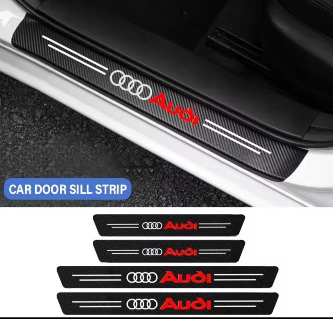 Brand New Audi *4 Door Sill Protector Scuff Guard Step Cover Set A1 A2 ...