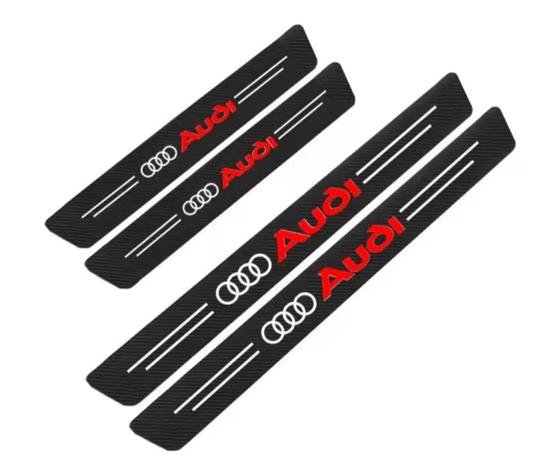 Brand New Audi *4 Door Sill Protector Scuff Guard Step Cover Set A1 A2 ...