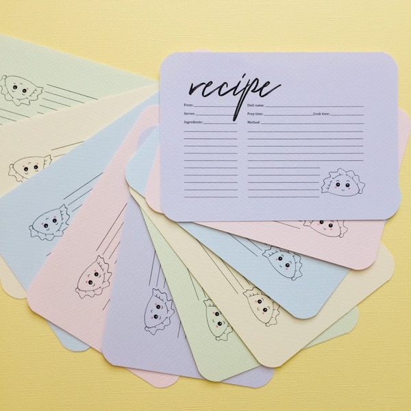Recipe Card - Etsy Australia