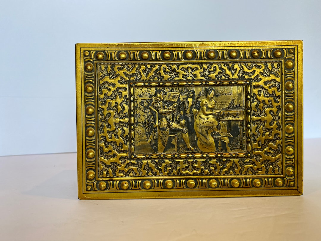 West Germany Tin Box - Etsy