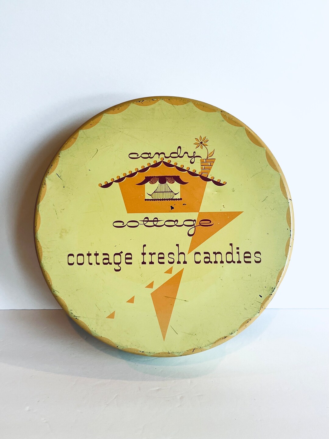 Candy Cottage, Cootage Fresh Candies, Candy Tin - Etsy