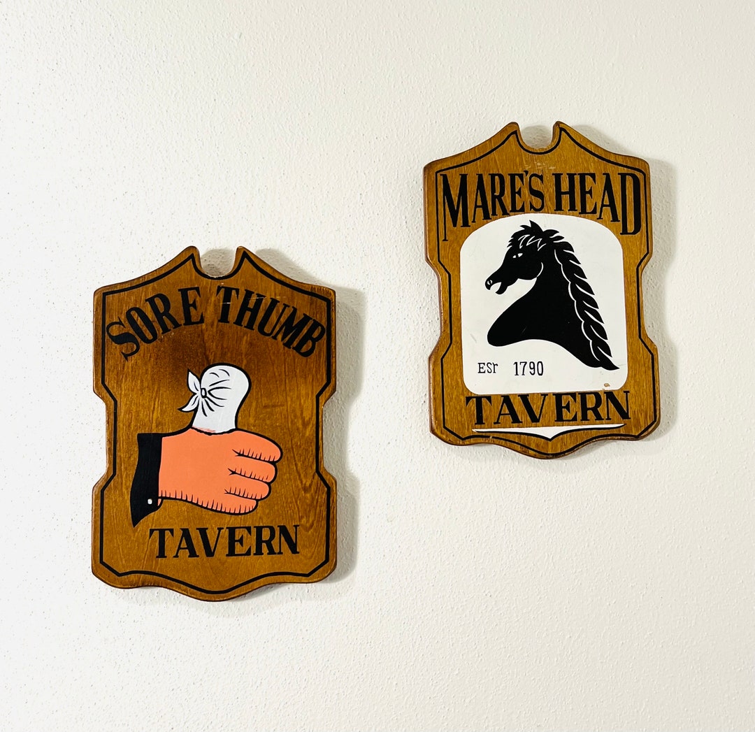 1960s MCM Tavern Signs - Etsy
