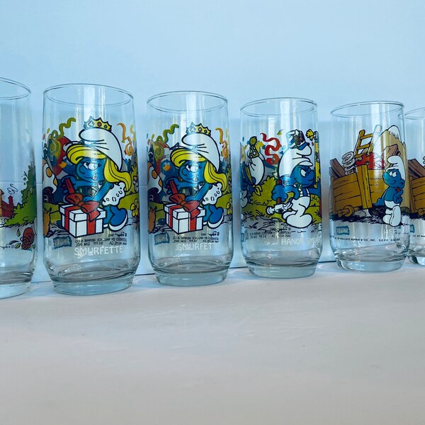 Smurf Glasses - Etsy