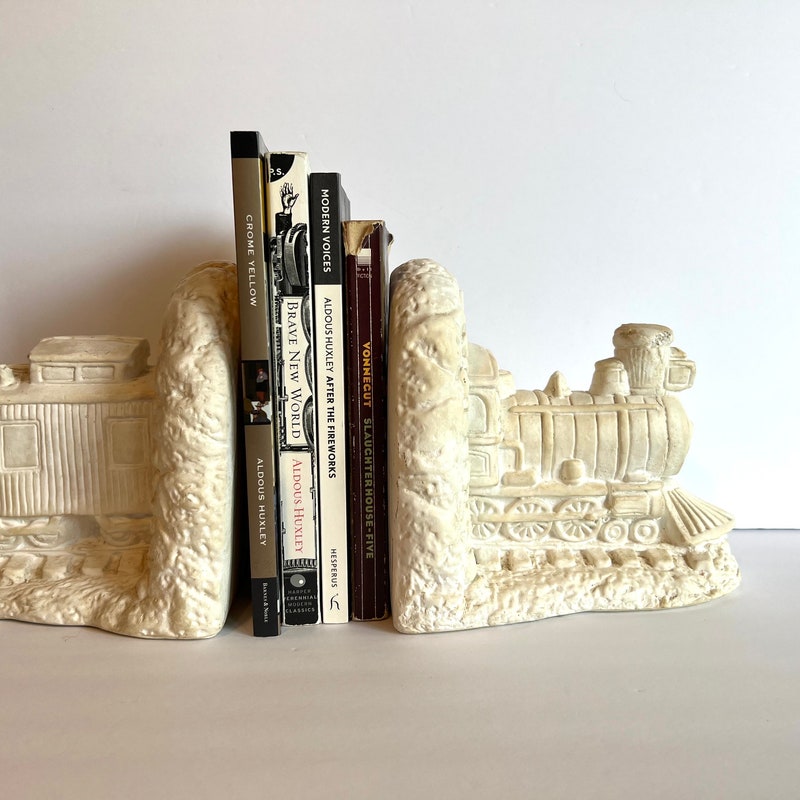 Train Bookends - Etsy