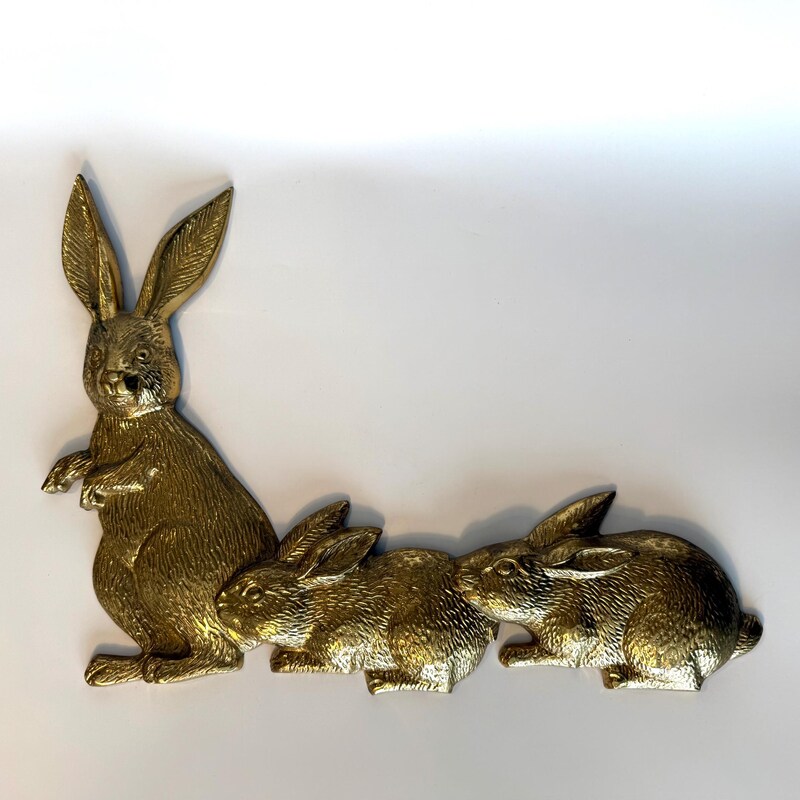 Brass Rabbit - Etsy