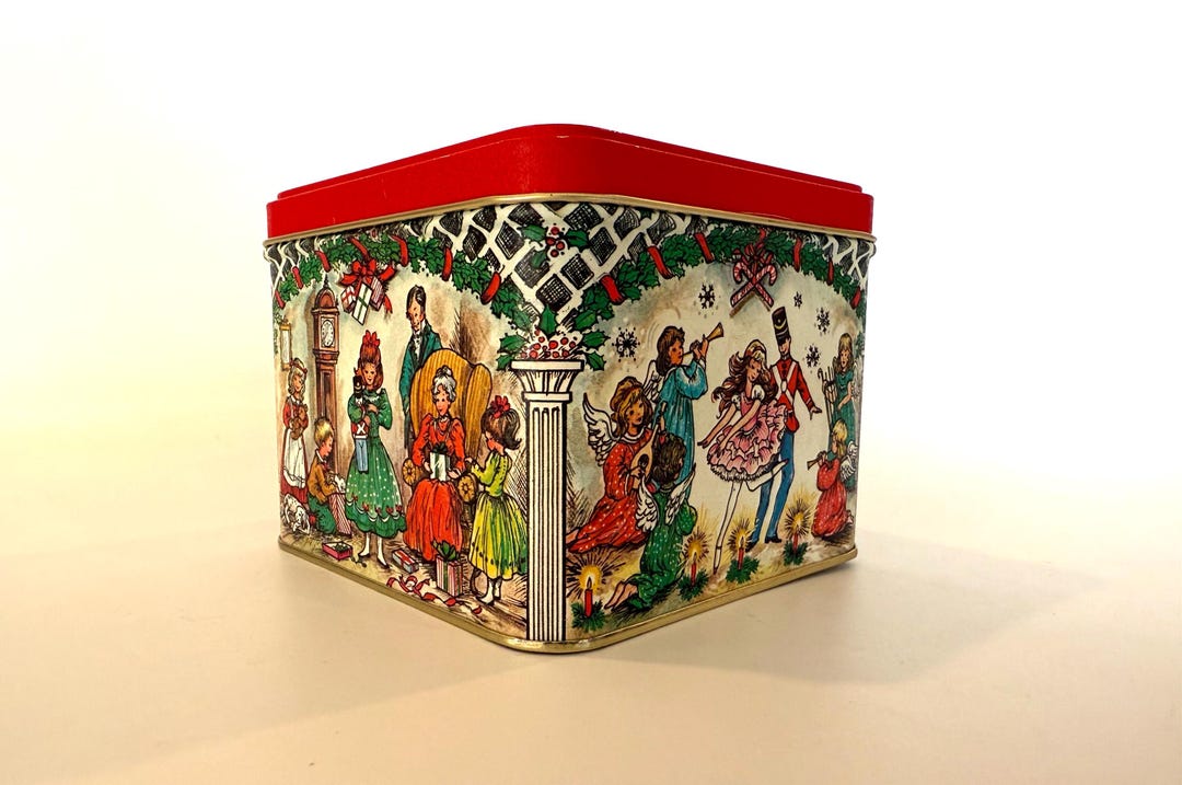 Nutcracker Tin Box, Nutcracker Tin, Tin With Lid - Etsy