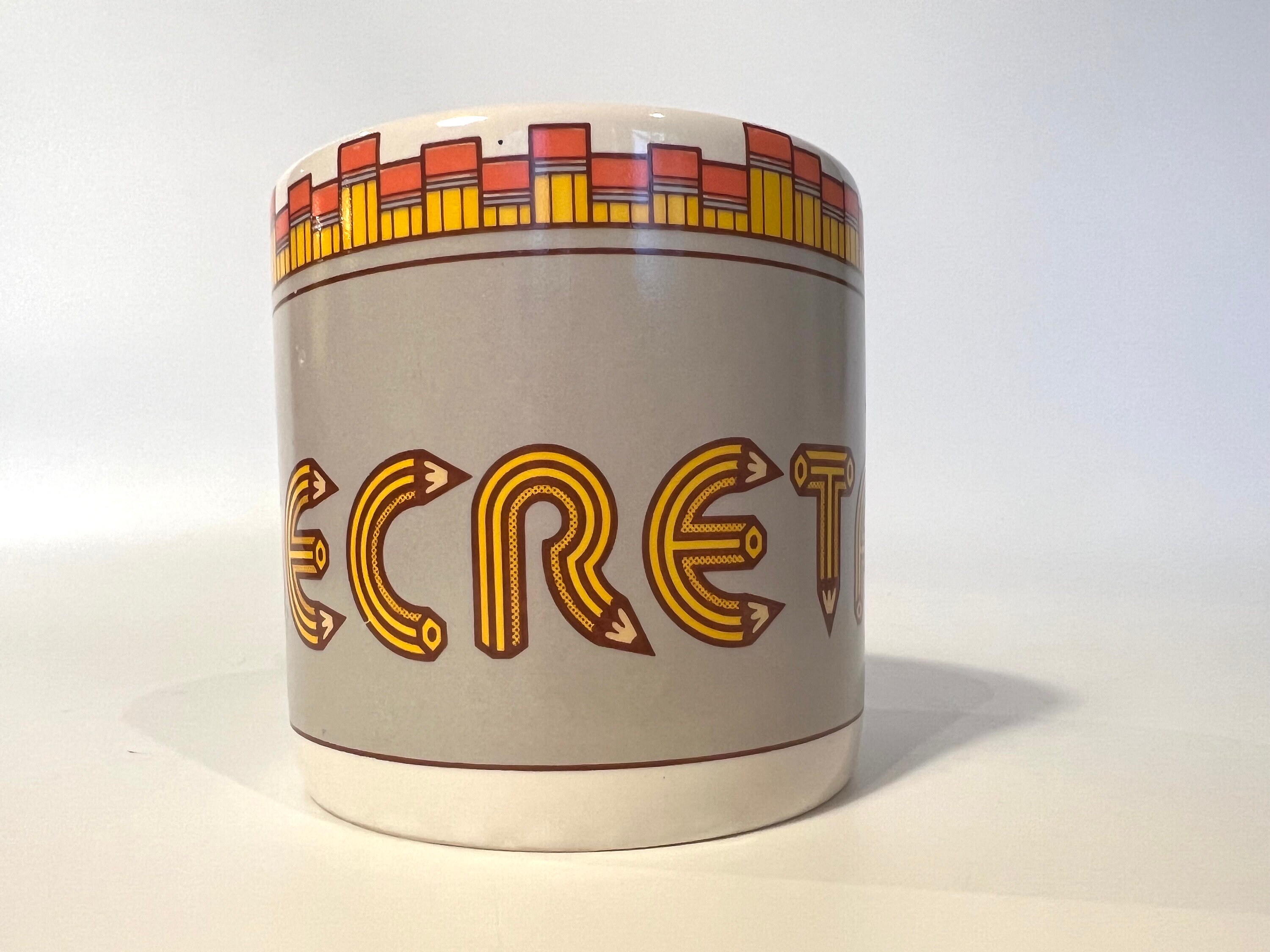 Vintage Secretary Mug - 1987 Inarco Office Cup - Etsy