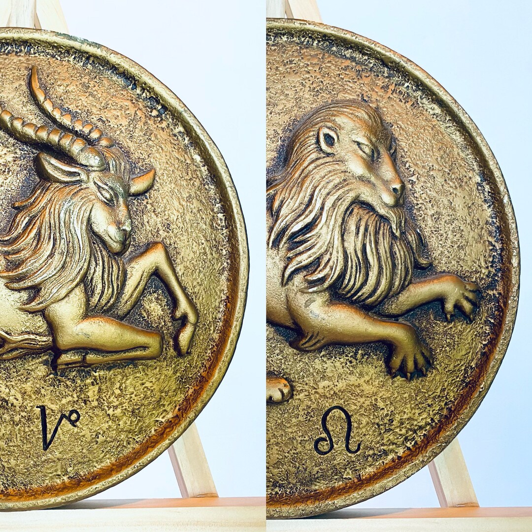 Zodiac Chalkware, Zodiac Decor, Zodiac, Zodiac Chalk Ware - Etsy