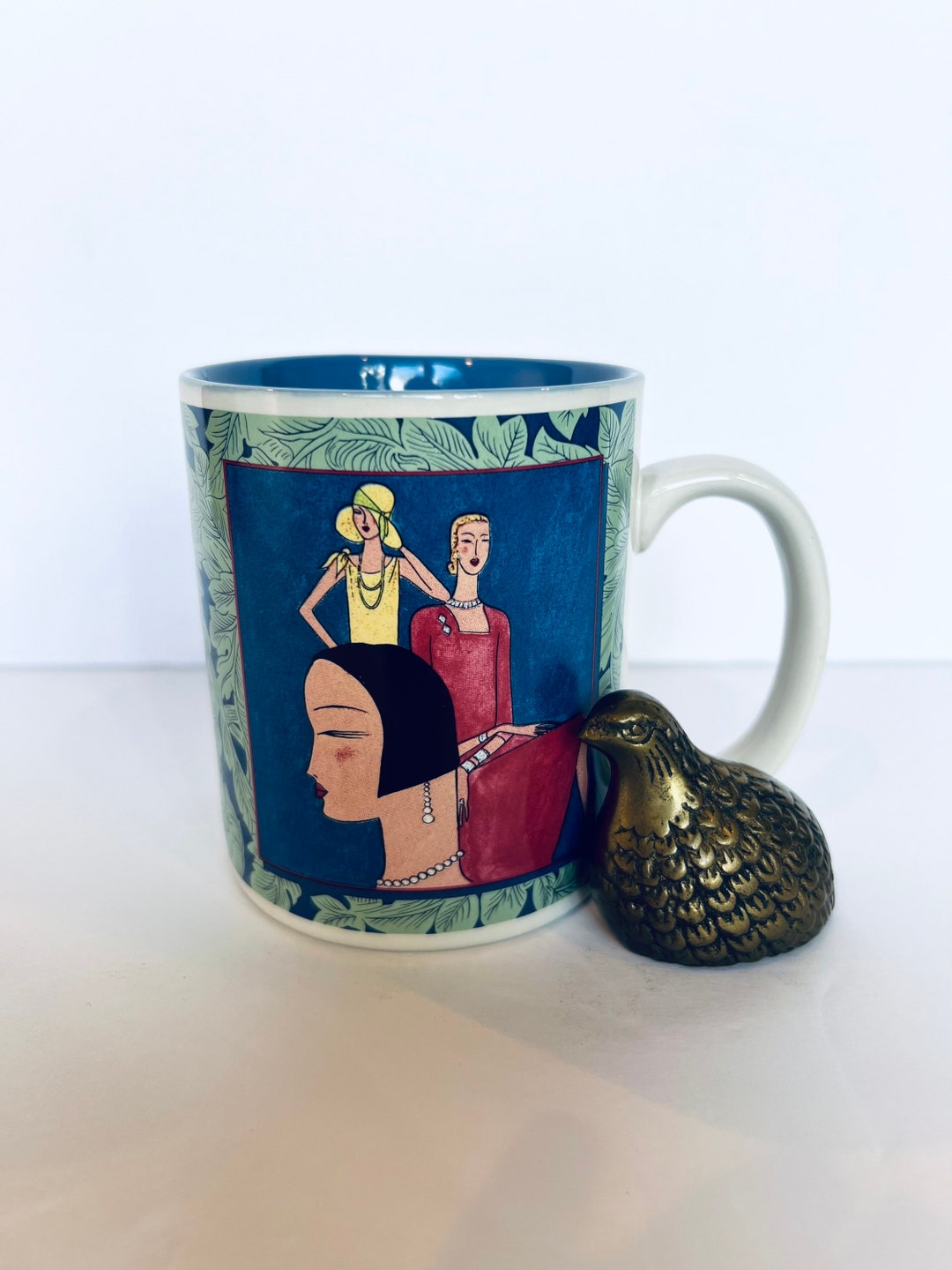 Art Deco Coffee Mug, Vintage Art Deco Coffee Mug - Etsy