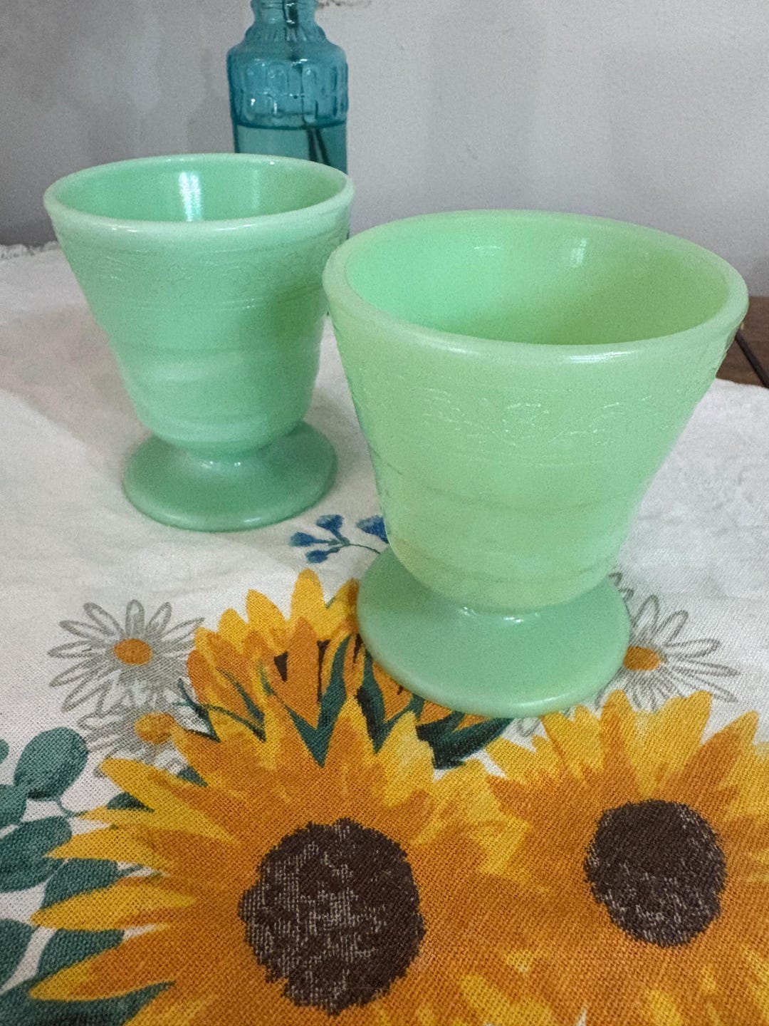 Antique Rare Mckee Jadeite Sherbert Cup - 5.5 Ounce Small Goblet - Etsy