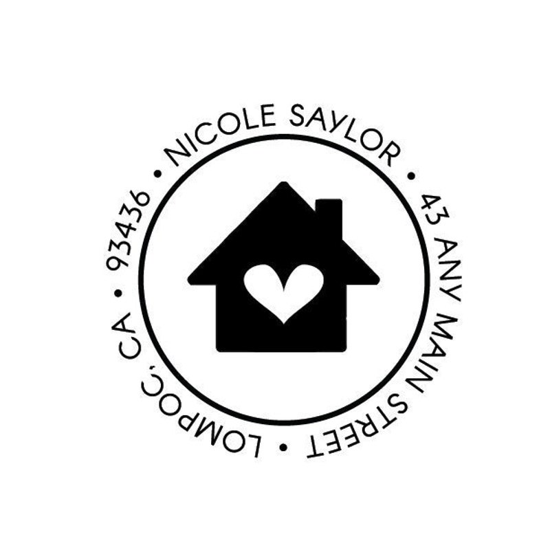 Home Stamp - Etsy