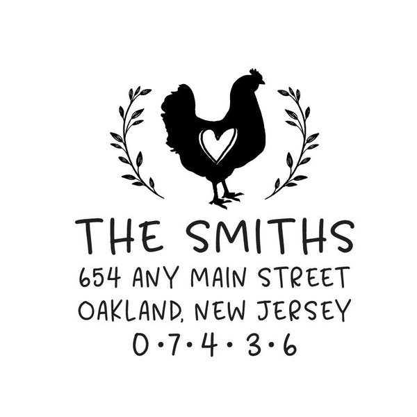 Chicken Stamps - Etsy