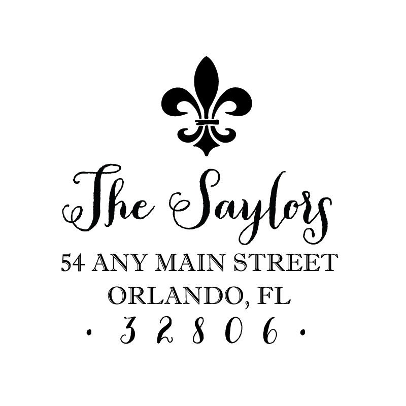 Lily Rubber Stamp - Etsy