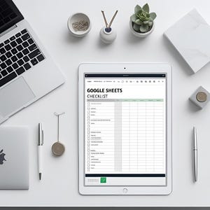 Gsheet Checklist Template: Google Sheets Task Tracker (printable ...