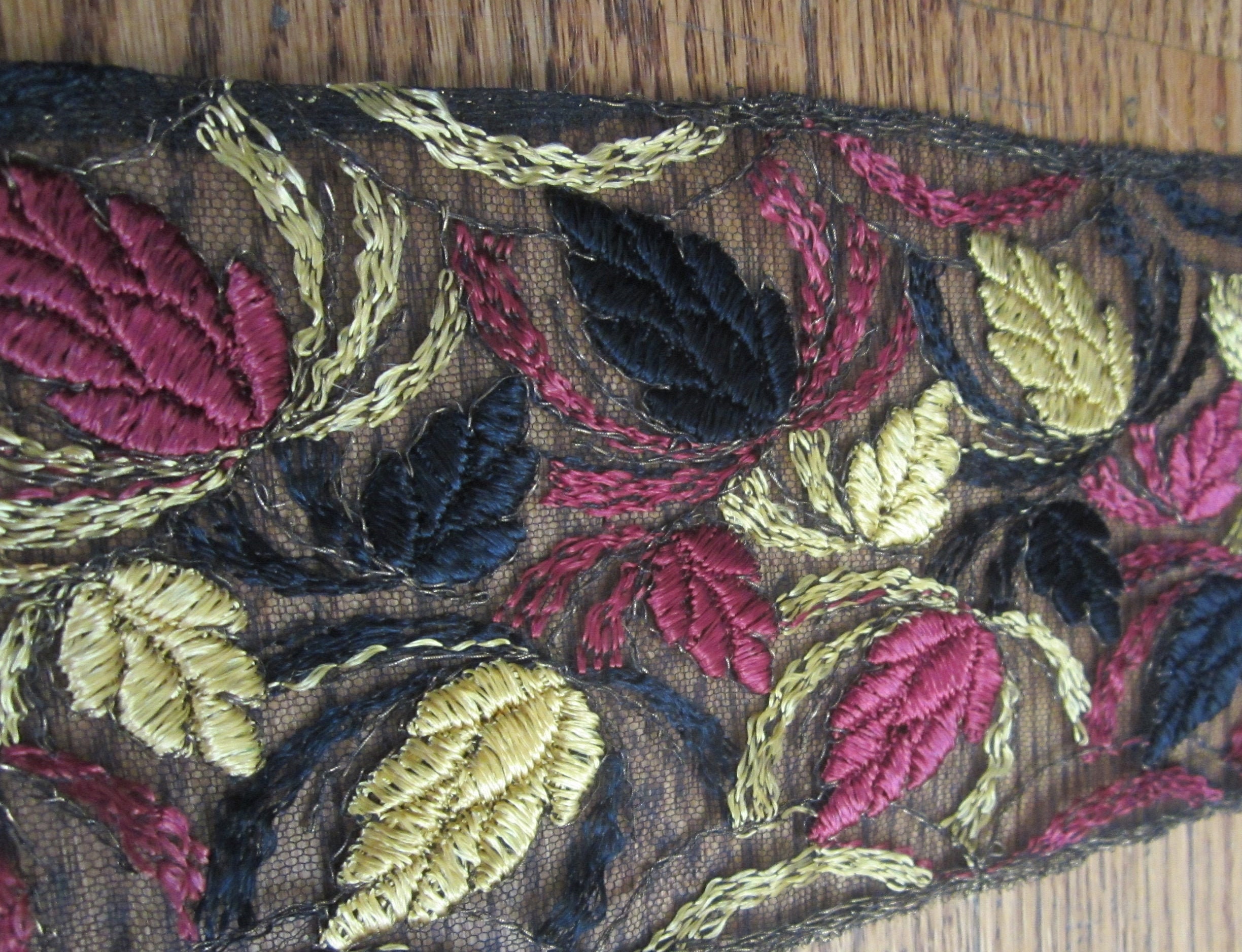 Antique Vintage Wide Netting Tulle Mesh Embroidery Trim Edging - Etsy