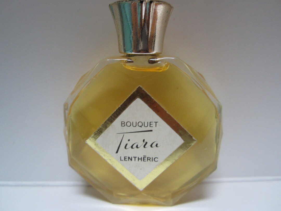 Vintage Bottle Perfume Bouquet Tiara Lentheric Mini - Etsy