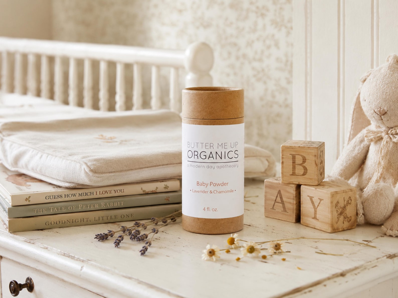 Talc Free Baby Powder, Organic Arrowroot Baby Powder, Lavender ...