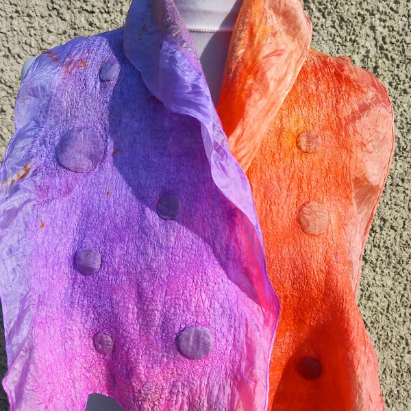 Nuno Felted Scarf - Etsy