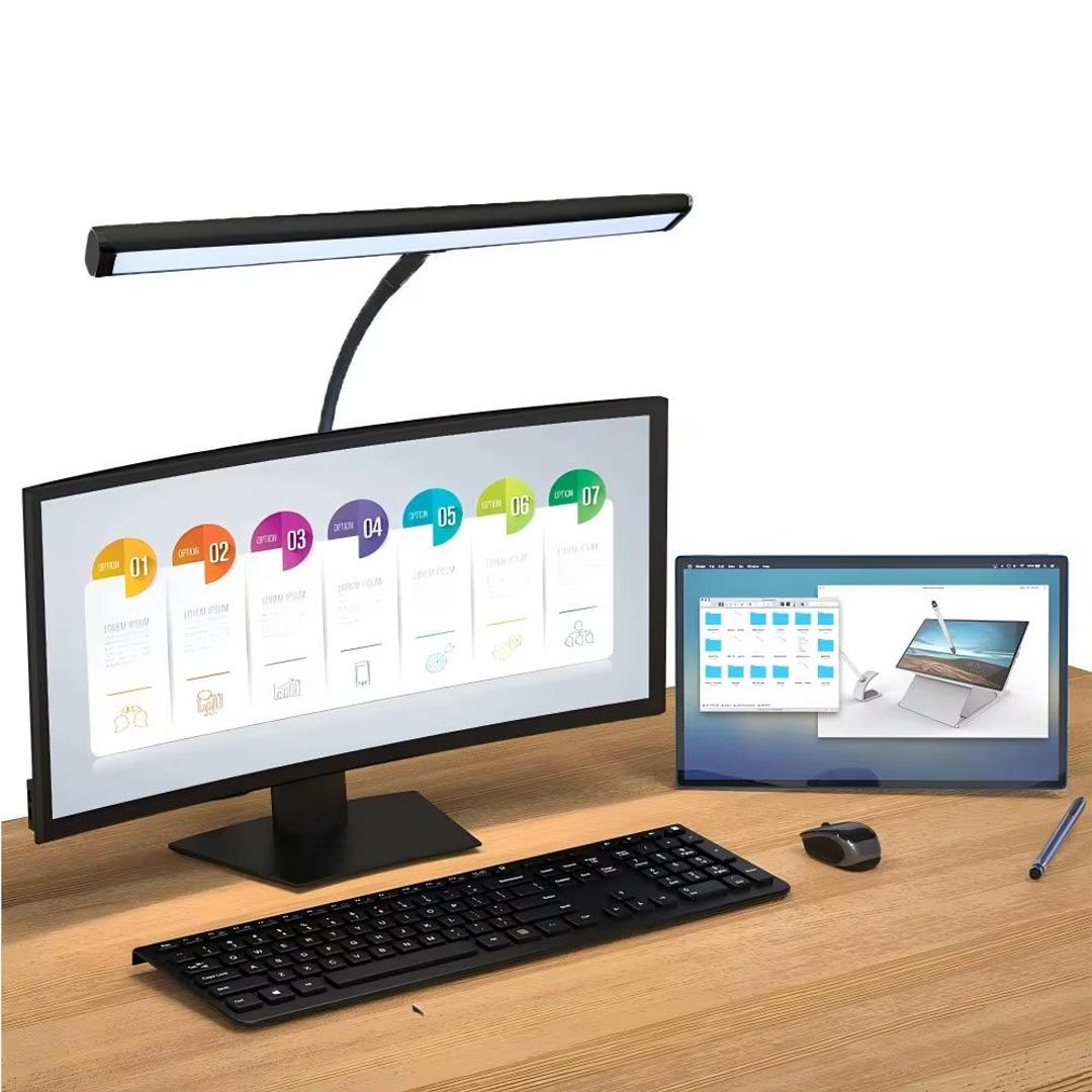 Flexible LED Desk Lamp – Smart Lighting and Visual Comfort - Etsy