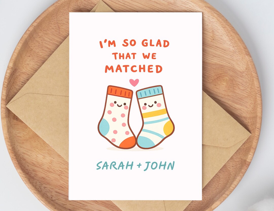 Personalized Love Card With Names – Custom Romantic Gift Digital ...