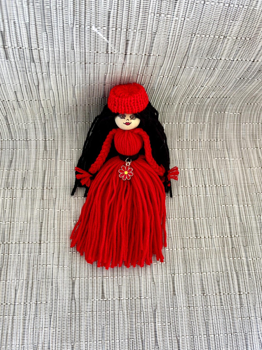 Handmade Doll 7-in (daisy Dolly) With Knit Hat - Etsy