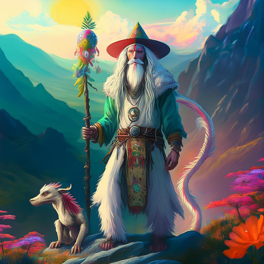The Shaman of Solstice Ridge - Etsy