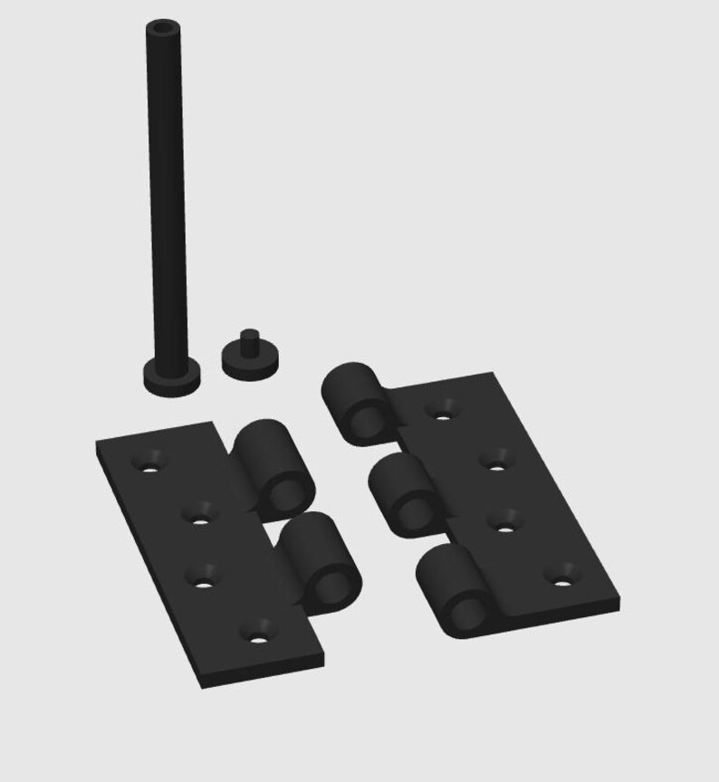 Door Hinges STL File for 3D Printing - Etsy