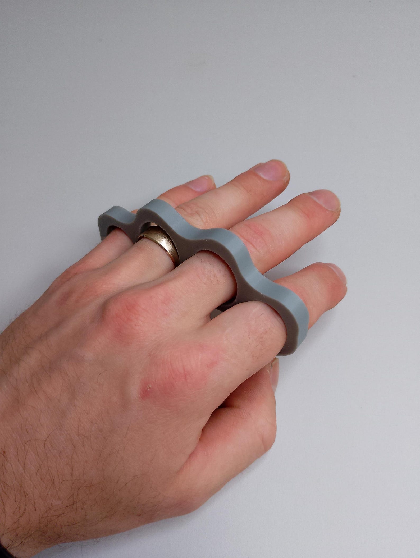 Brass Knuckles STL File for 3d Print - Etsy