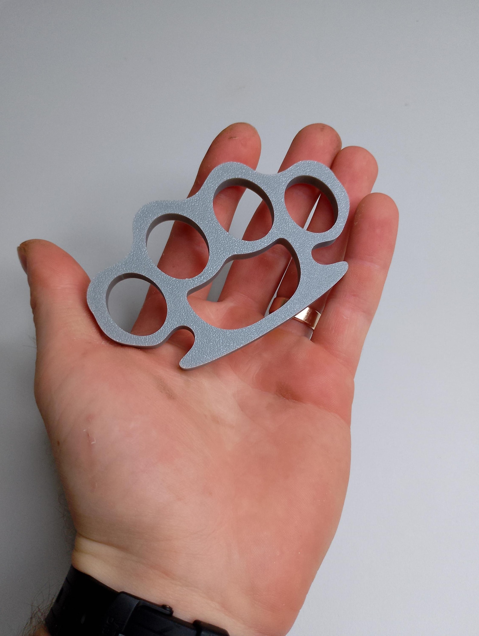 Brass Knuckles STL File for 3d Print - Etsy