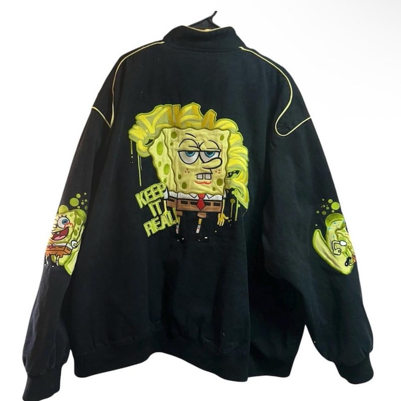 JH Design Nickelodeon Spongebob Jacket Mens 6XL Jeff Hamilton Adult ...