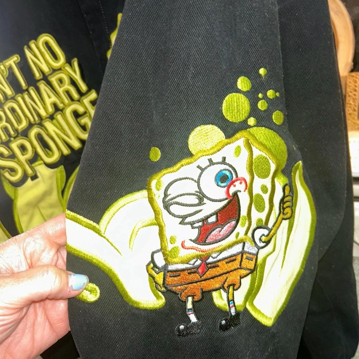 JH Design Nickelodeon Spongebob Jacket Mens 6XL Jeff Hamilton Adult ...