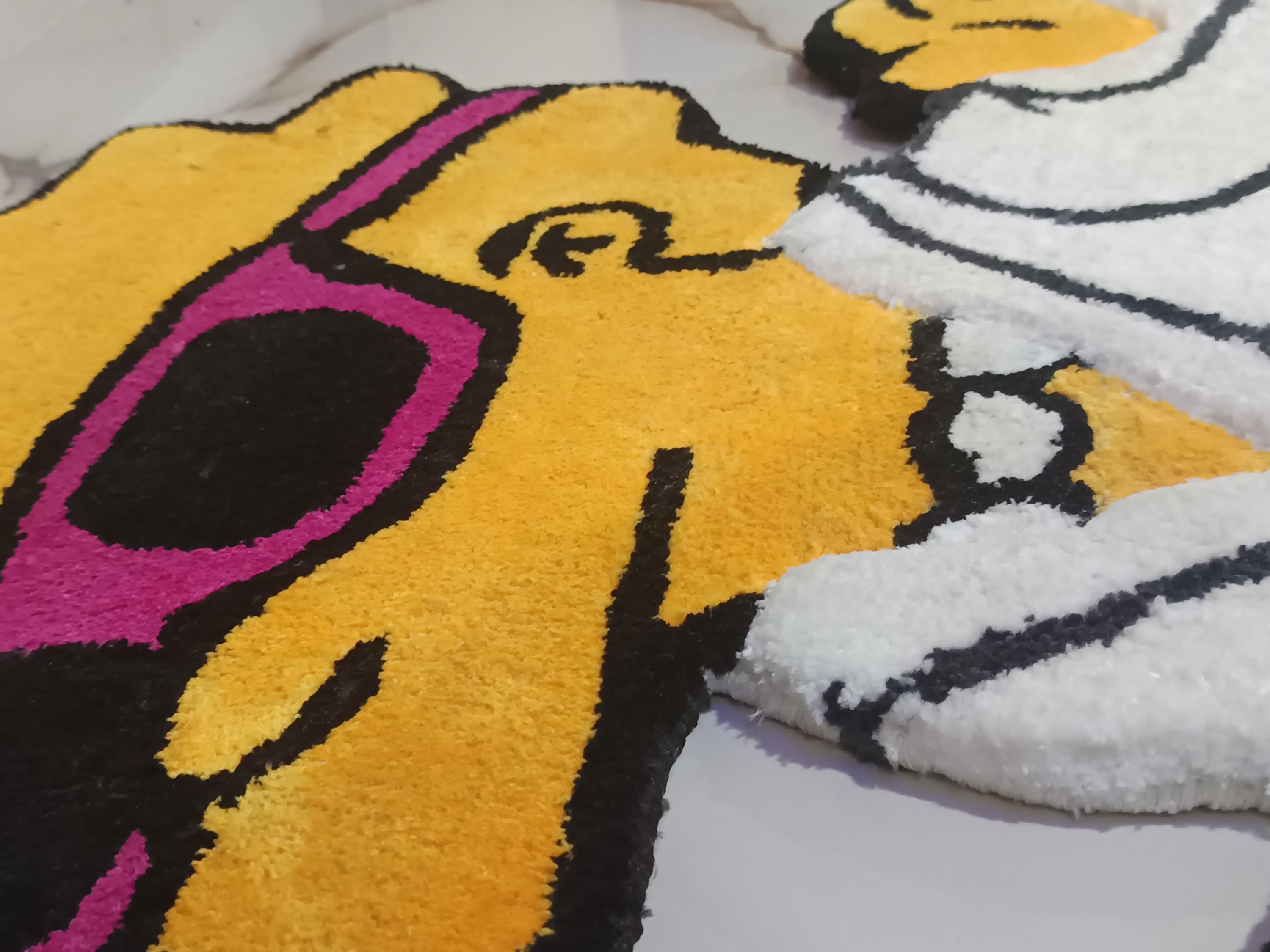 Cool Lisa Simpson Tufted Rug | the Simpsons Fan Art Decor | Custom ...