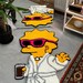 Cool Lisa Simpson Tufted Rug | the Simpsons Fan Art Decor | Custom ...