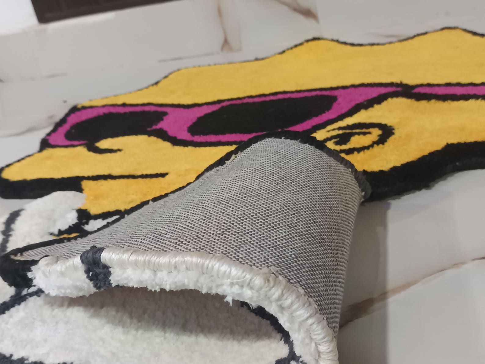 Cool Lisa Simpson Tufted Rug | the Simpsons Fan Art Decor | Custom ...