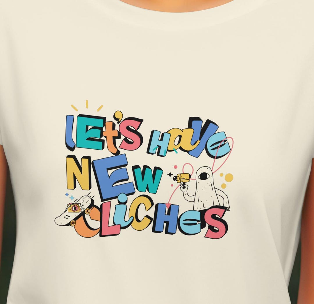Funny Quote PNG: "let’s Have Some New Clichés" - Witty Humor (digital ...