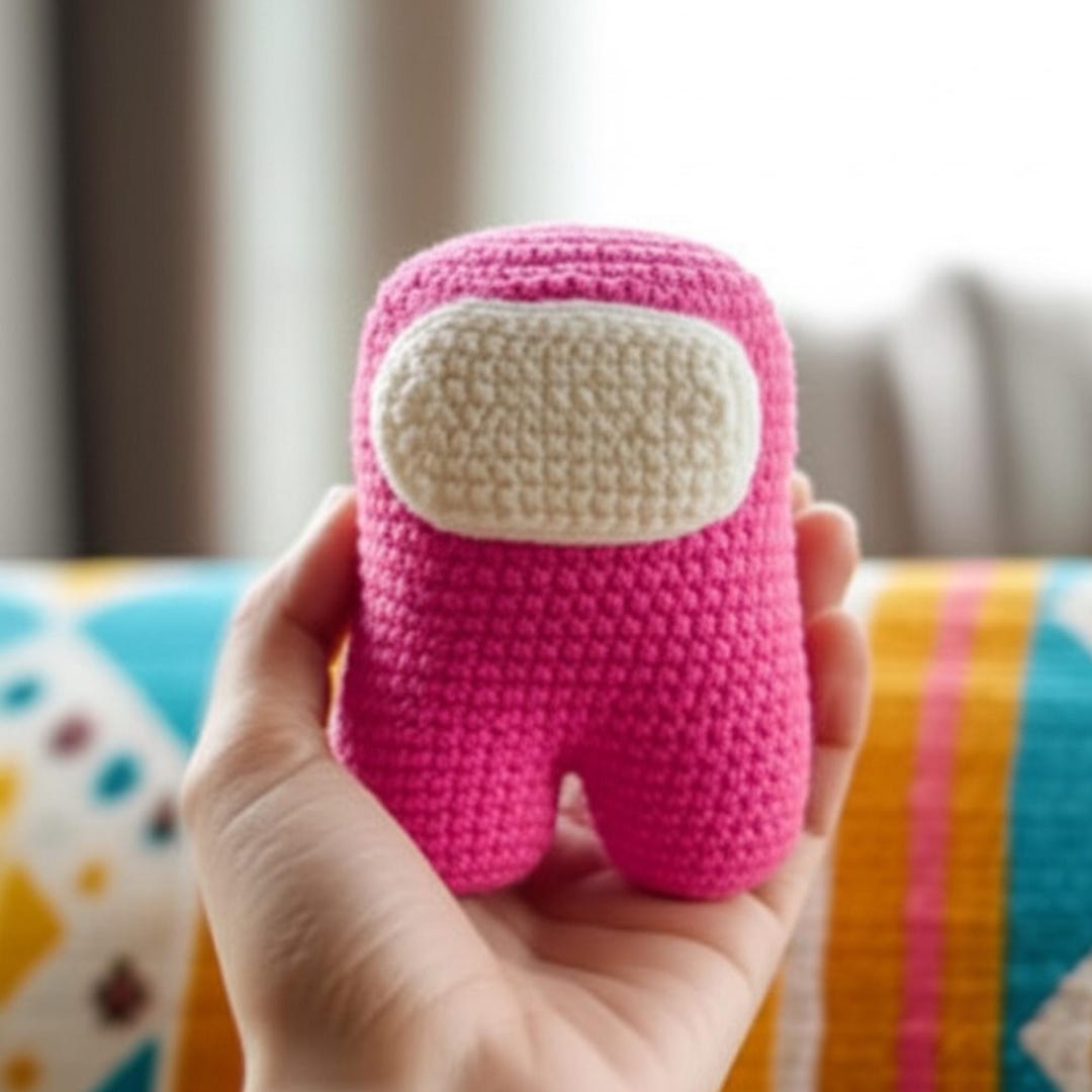 Among Us Crochet Pattern PDF | Amigurumi Among Us Crewmate Plush Toy ...