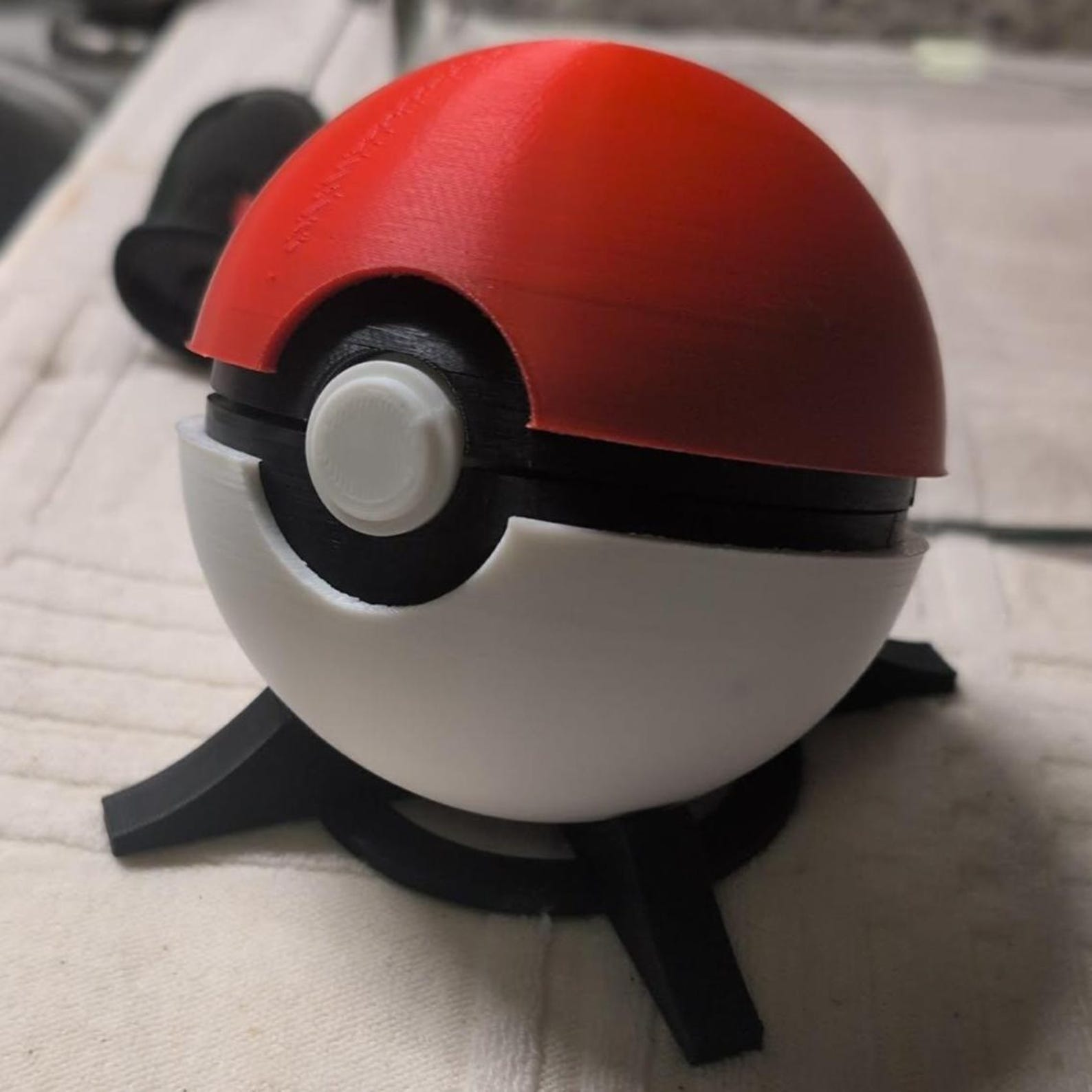 3D Printed 3.5 Inch Diameter Pokeball - Etsy