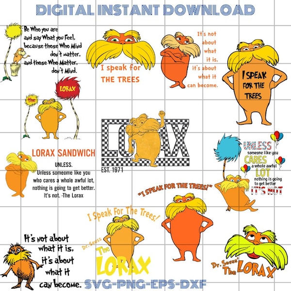 Lorax - Etsy