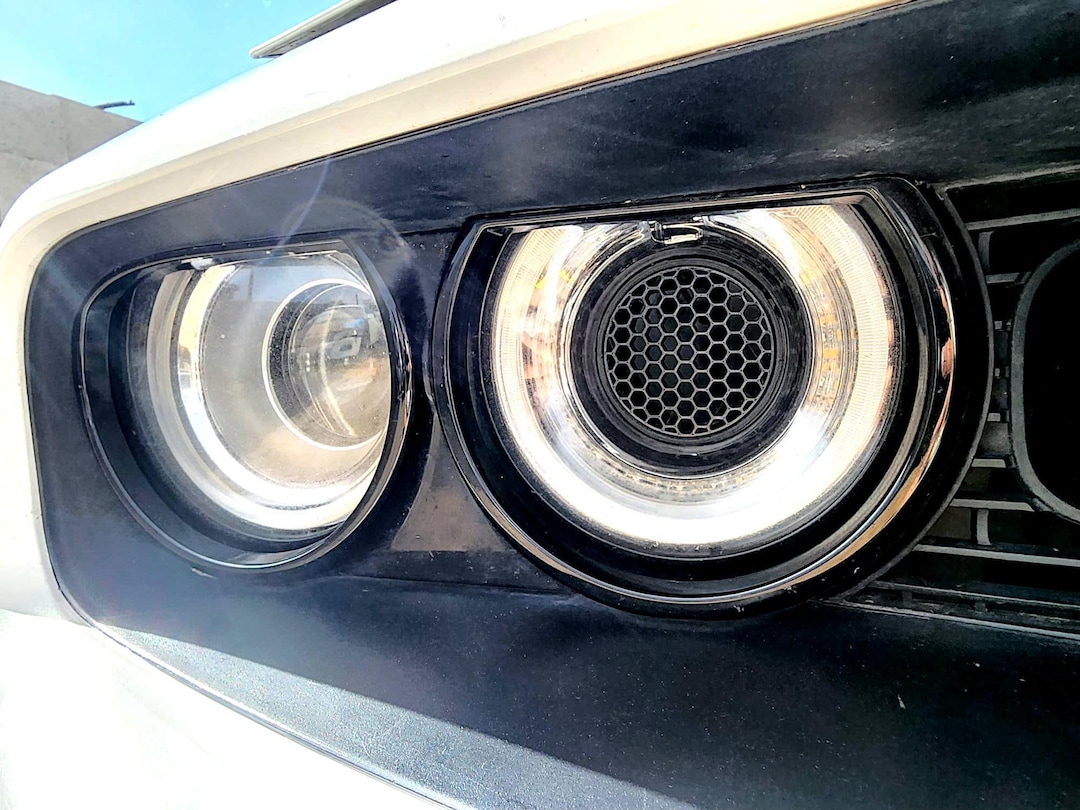 Dodge Challenger Intake Ring Headlight Insert Grille Cap Cover - Etsy